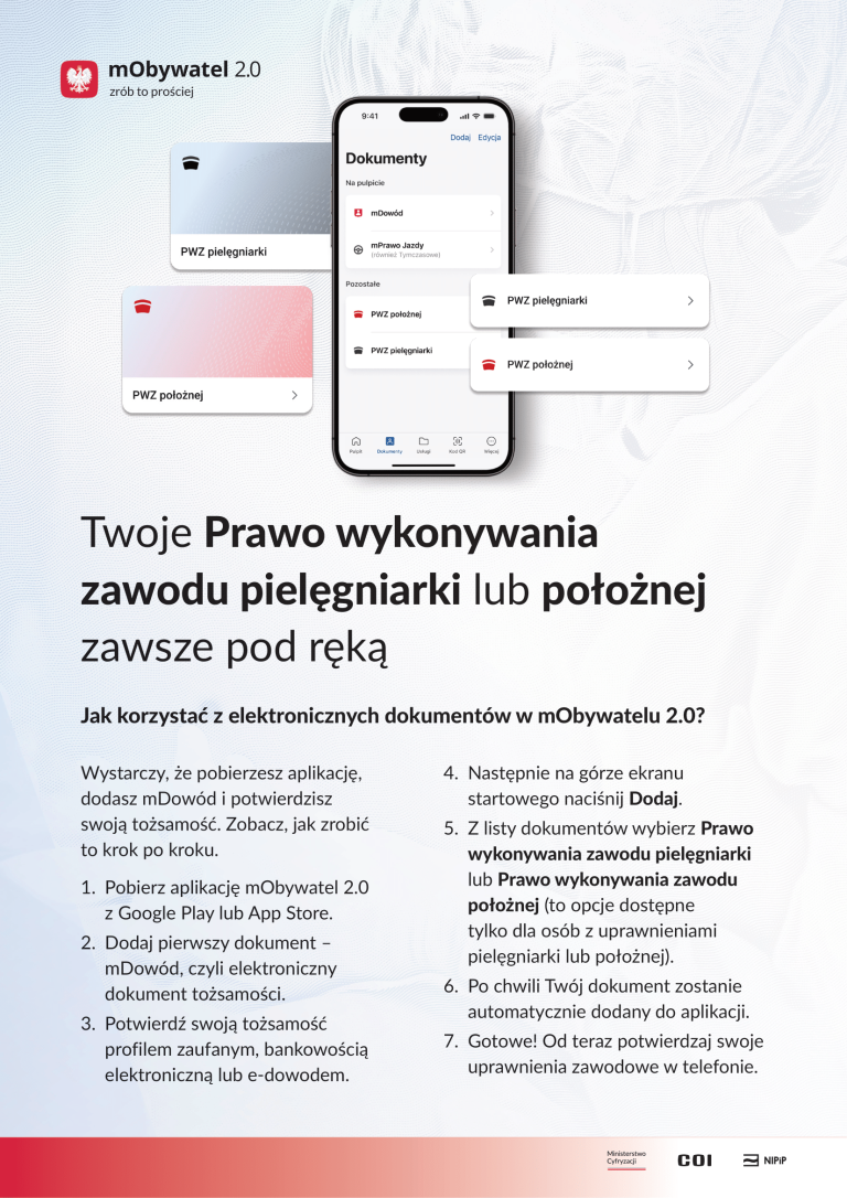 Informacja o mPWZ – DOLNOŚLĄSKA OKRĘGOWA IZBA PIELĘGNIAREK I POŁOŻNYCH ...